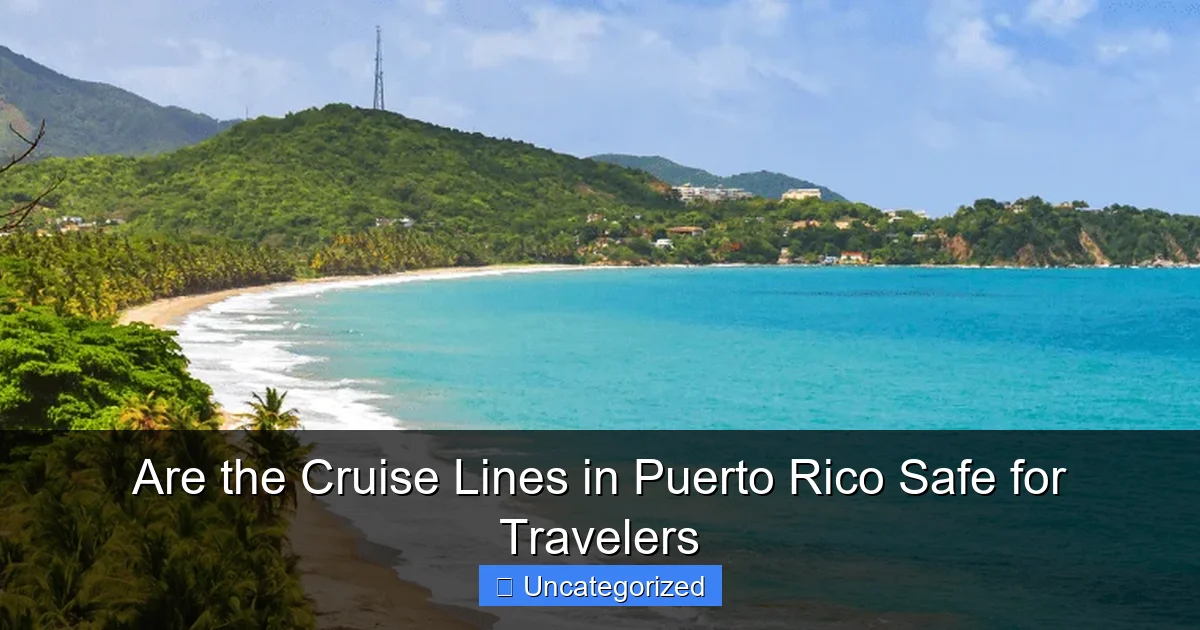 Are the Cruise Lines in Puerto Rico Safe for Travelers